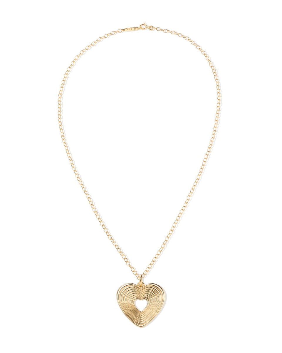Heart Pendant 14K Gold with Chain – Cartolina