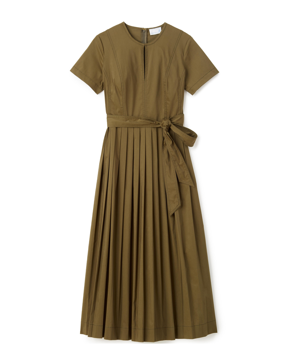 Stuart Midi Dress-Olive – Cartolina