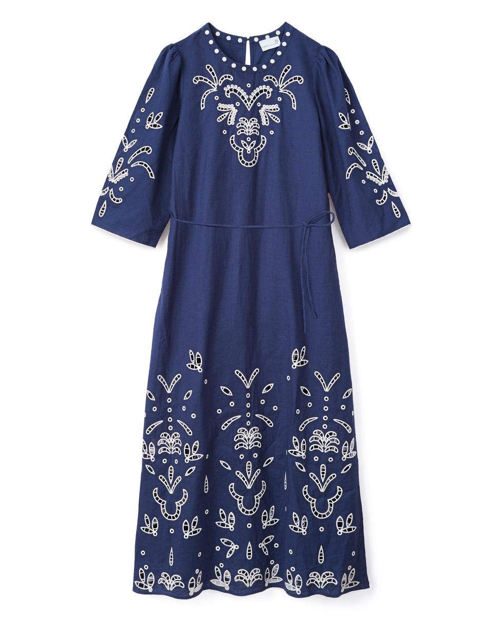 Athena Maxi Dress-Indigo – Cartolina