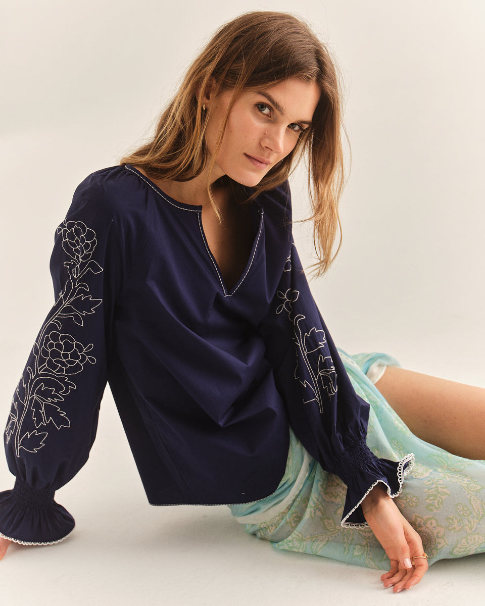 Stella Top-Midnight Blue – Cartolina